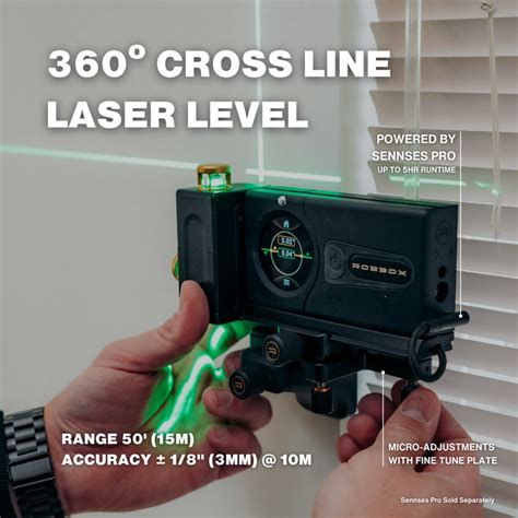 Sennses Pro 360º Laser Level Kit — Robbox®