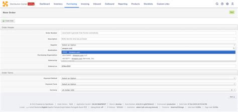Supplier In Create Po Does Not Populate Supplier General Openboxes