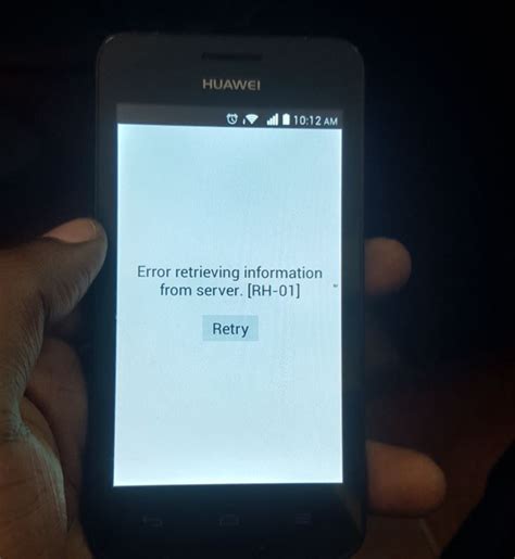Error retrieving information from server [rh-01] fix - BlogTechTips