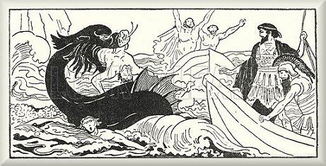 Myth Mans Scylla And Charibdis