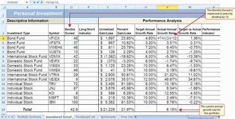 Inventory Management Excel Spreadsheet Unique Sample Stock Portfolio With Excel Spreadsheet For
