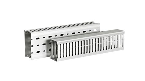 Hellermanntyton 185 40188 Grey Cable Trunking Narrow Slot W37 5 Mm X D50mm L2m Pvc Rs