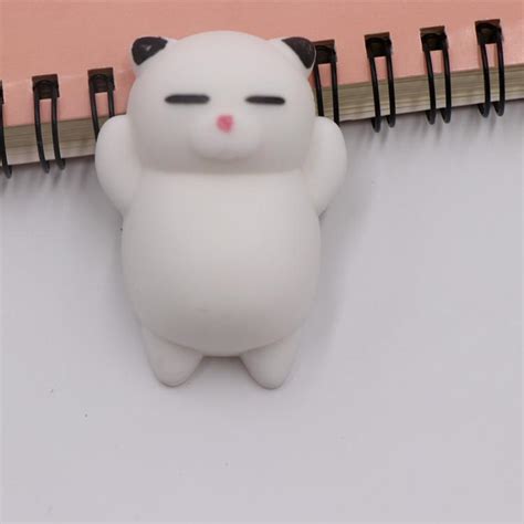 Sød Tegneserie Squeeze Squishy Antistress Pink Kat Grandado