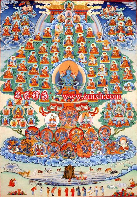 竹巴噶举竹巴衮列竹巴噶举传承大山谷图库