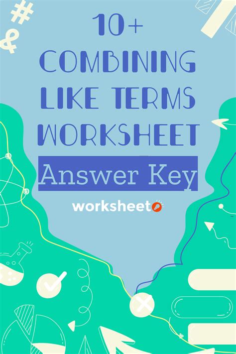 13 Combining Like Terms Worksheet Answer Key Free Pdf At