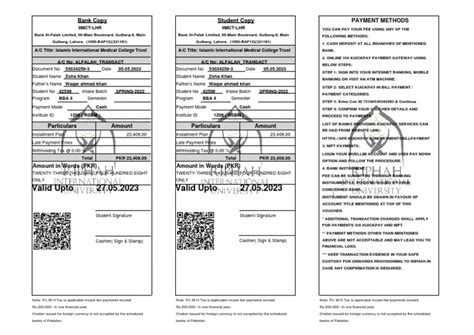Fees Challan 42596 Pdf Pdf