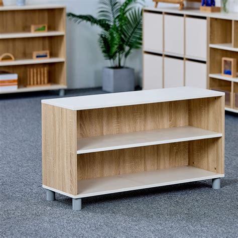 Low Two Layer Classroom Shelf Shelves 2 Compartments