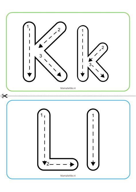 Leren Schrijven Kind 20 Oefeningen Voor Schrijfletters Aan Elkaar