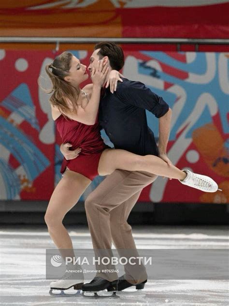 Vasilisa Kaganovskaya Maxim Nekrasov Test Skates 2024 Patinaje En