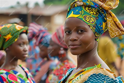 Free Photo Photorealistic Portrait Of African Women