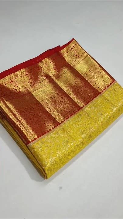 New Kanchi Pattu Saree Premium Quality Shorts Youtube