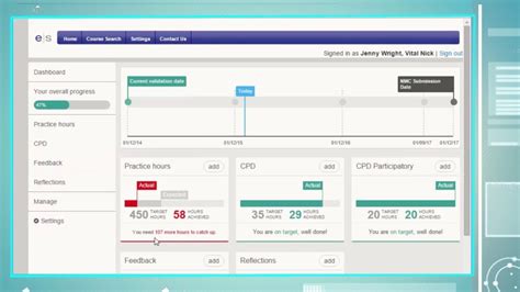 Nmc Revalidation Made Easy Vital Eportfolio And Cpd Management Solution Youtube