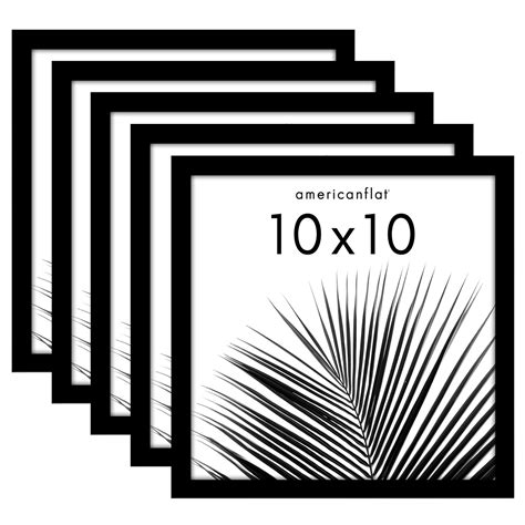Americanflat 5 Pack Of Picture Frames Plexiglass Cover Michaels