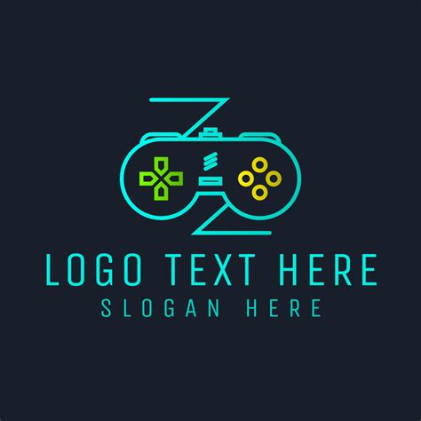 Retro Neon Controller Logo Brandcrowd Logo Maker