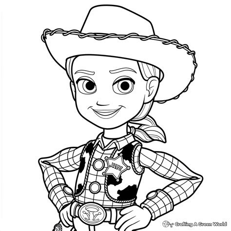 Jessie Printable Coloring Pages