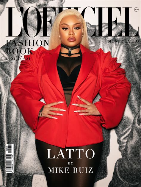 Latto Lofficiel Fashion Book Monte Carlo