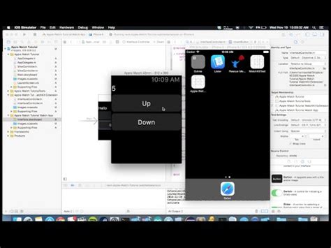 Make Your First Apple Watch App In Minutes Tutorial Watchkit Sdk Youtube