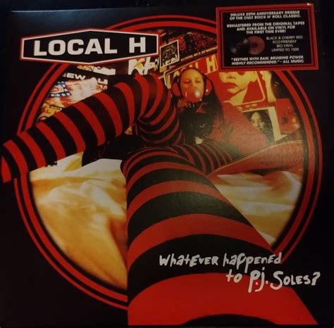 Local H Whatever Happened To Pj Soles 2 X Vinyl Black And Cherry