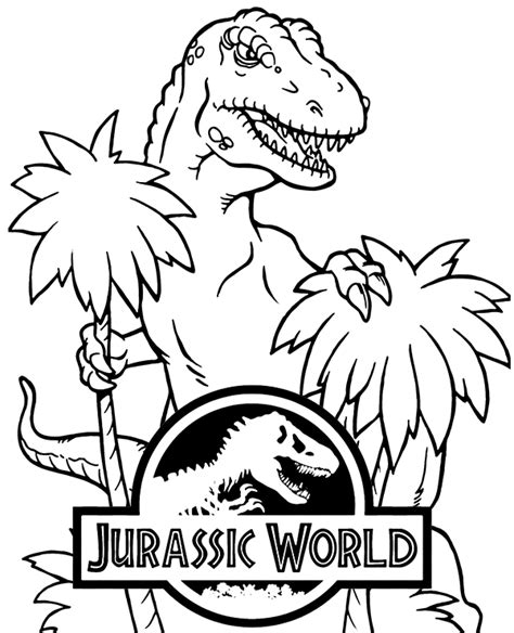 Jurassic Park Logo Coloring Page Free Printable Coloring Pages Artofit