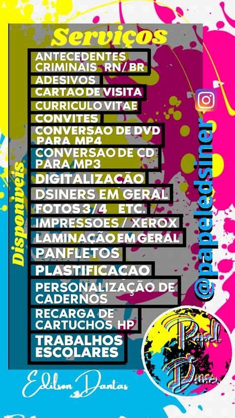 Xerox E Impressão Aqui Cartaz