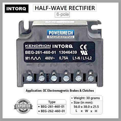 Intorq Brake Half Wave Rectifier At ₹ 2500piece Brake Rectifiers In