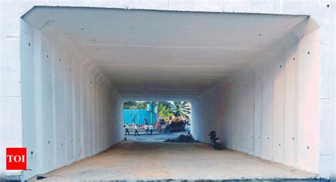 Push Box Underpass Completed In 58 Days To Cut Travel Time On Orr In Bengaluru Bengaluru