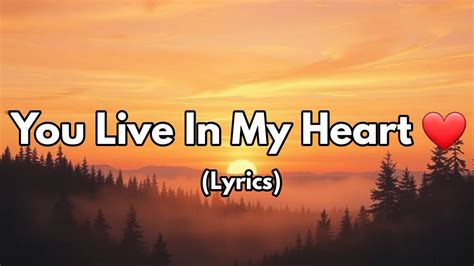 You Live In My Heart A Timeless Anthem Of Eternal Love Soulful