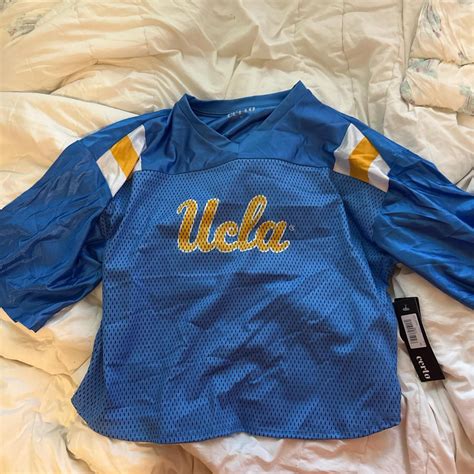 Cropped Ucla Jersey Size Medium Depop