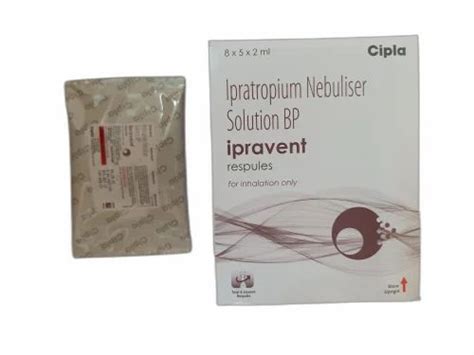 Ipravent Ipratropium Nebuliser Solution At ₹ 350 Bottle Atrovent In Surat Id 2855700873473
