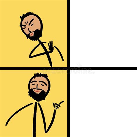 Reaction Meme Comic Template Stock Vector Illustration Of Cartoon