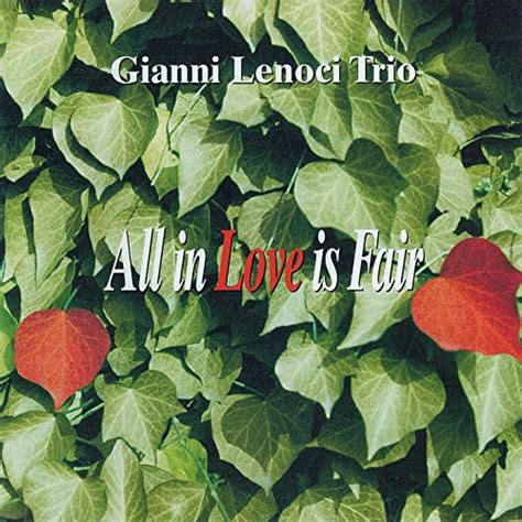 All In Love Is Fair Gianni Lenoci Trio Digital Music
