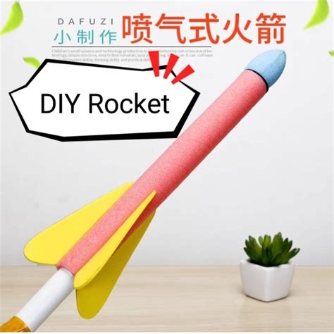 Stemsteam Rocket Launcher Eva Foam Plane Toys Outdoors Game Science
