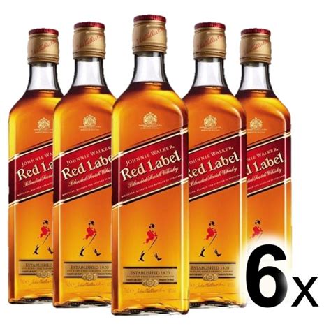 Kartón Whisky Jwalker Red 40 6x 07l • 1daysk