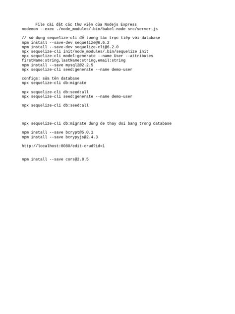 Nodejs Library Setup Pdf