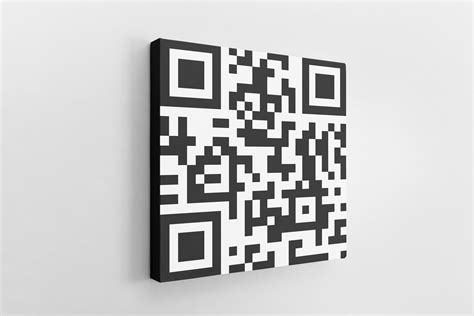 Custom Qr Code Canvas Qr Code Sign Scannable Sign Business Sign