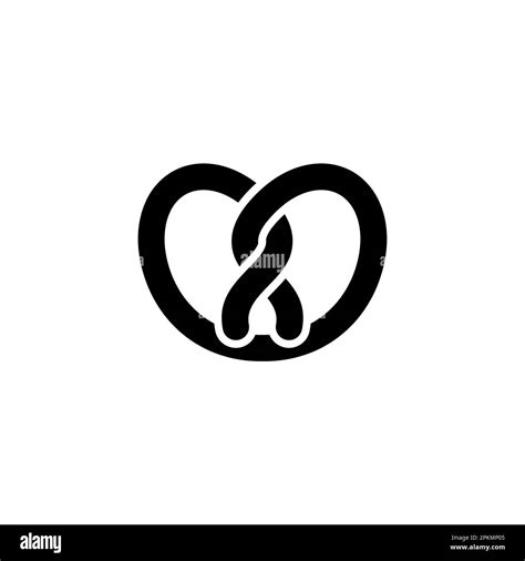 Bretzel Icon Sign German Bakery Symbol Stock Vector Image And Art Alamy