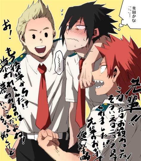 Boku No Hero Academia Mirio Togata Tamaki Amajiki Kirishima
