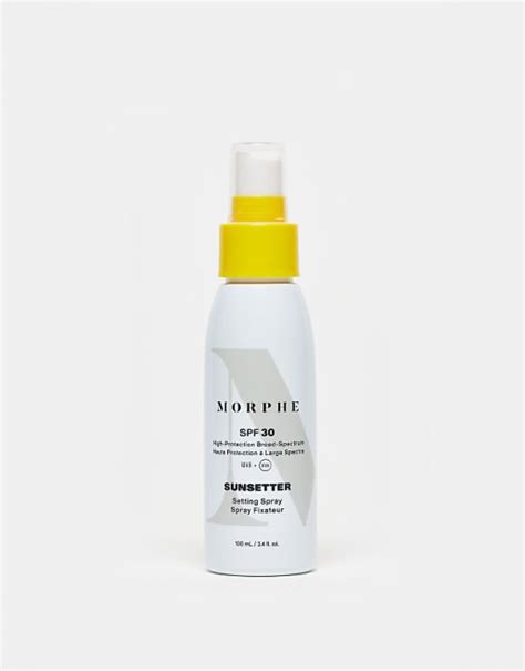Morphe Sunsetter Broad Spectrum Spf 30 Setting Spray Asos