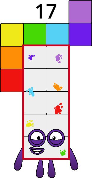 Numberblock 17 By Mizuki112233 On Deviantart