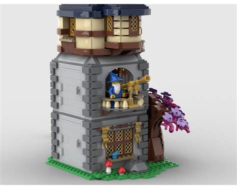Lego Moc Wizards Tower By Bixbricks Rebrickable Build With Lego