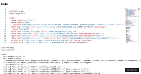 Vscode Textmate Forked Codesandbox