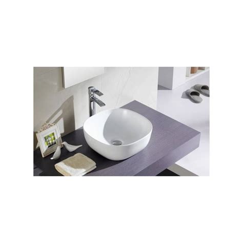 Lavatório De Apoio Modelo Olea Cuadrado Bathco Suprimentos Sanitários