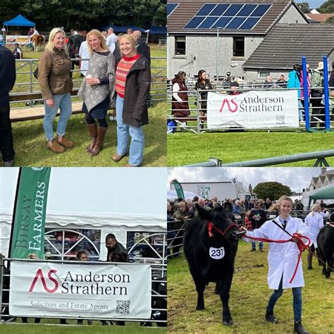 Ellen Eunson On Linkedin Show Season Delighted To Have Supported Two Of The Main Orkney Shows