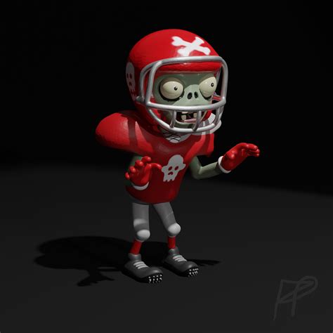 🏈 Football Zombie・ Stl File For 3d Printing・cults