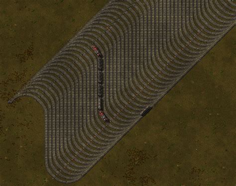 Compact Expandable Train Waiting Area Factorio Forums