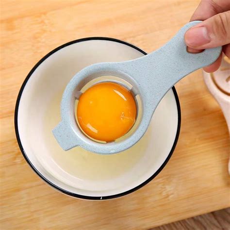 2pcs Kitchen Egg White Separator Egg Filter And Separator Easy