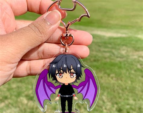 Cassian Chibi Keychain Acotar A Court Of Silver Flames Sarah J Maas Etsy