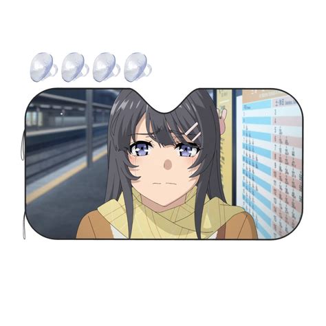 Mai Sakurajima Car Sunshade