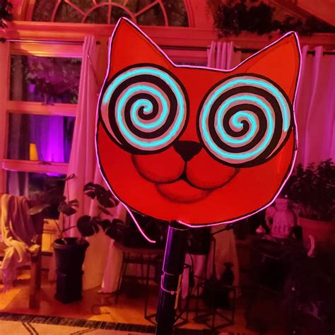 This Is Trippy Kitty Come Say Hi If You See Me R Hulaween