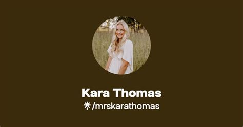 Kara Thomas Linktree